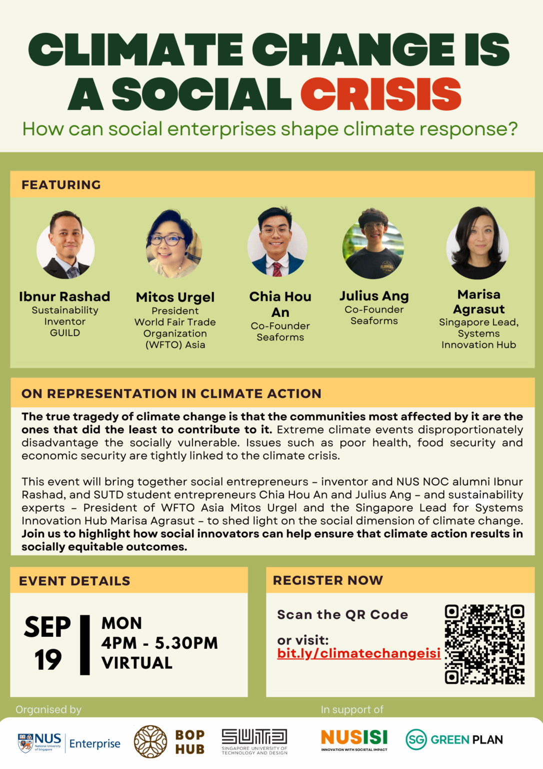 Climate Change is a Social Crisis: How Social Entrepreneurs can Shape ...