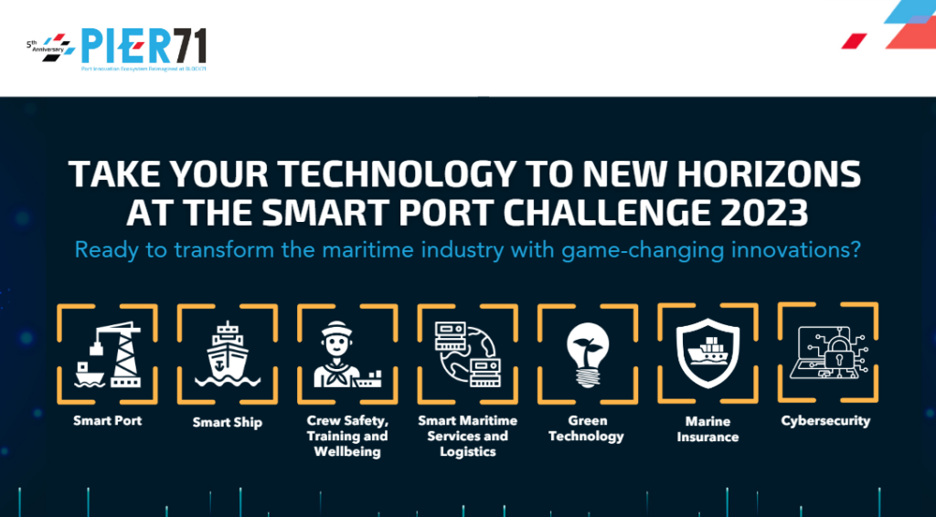 PIER71 | Smart Port Challenge 2023 - NUS Enterprise