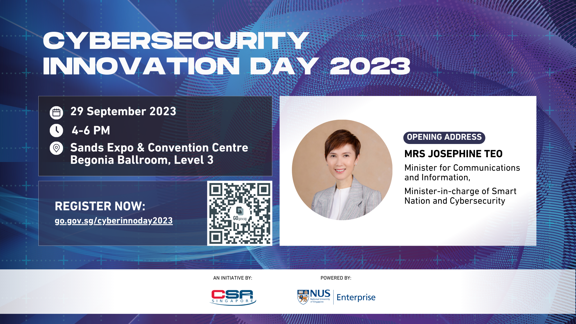 ICE71 | Cybersecurity Innovation Day 2023 - NUS Enterprise