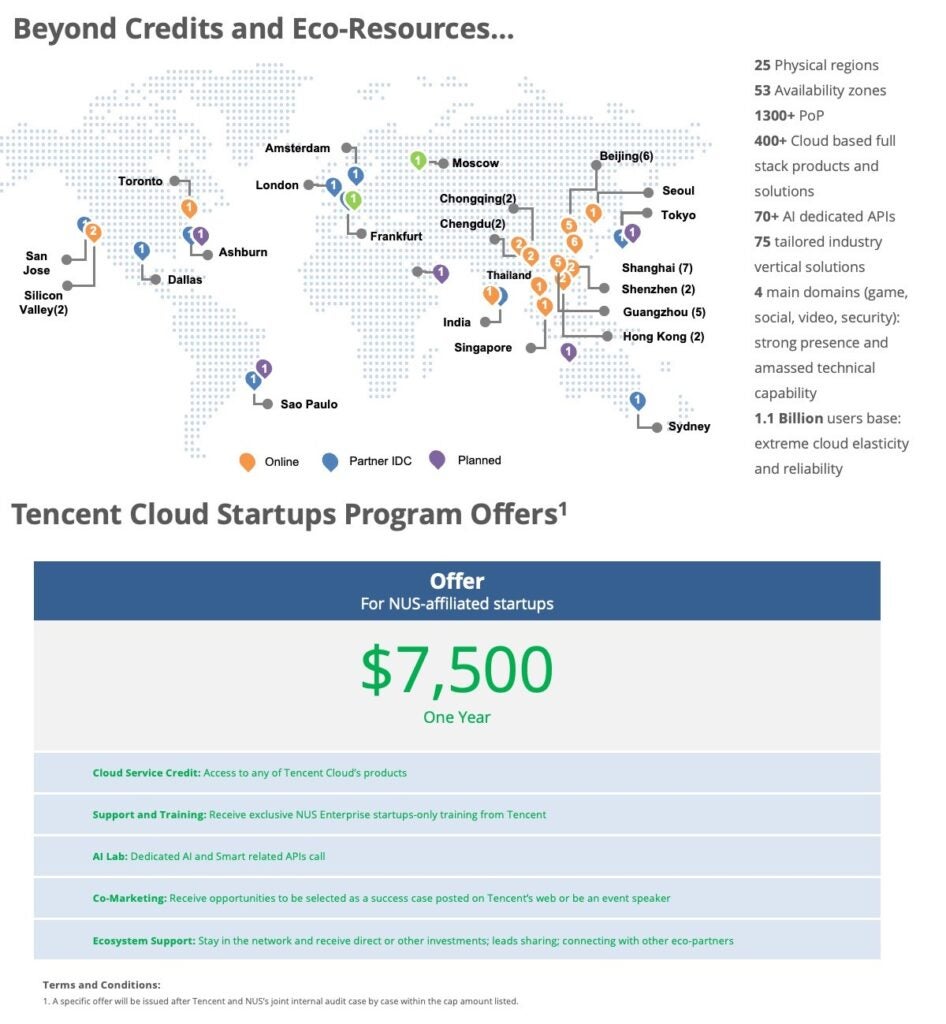 Tencent-NUS Cloud Startup Program - NUS Enterprise