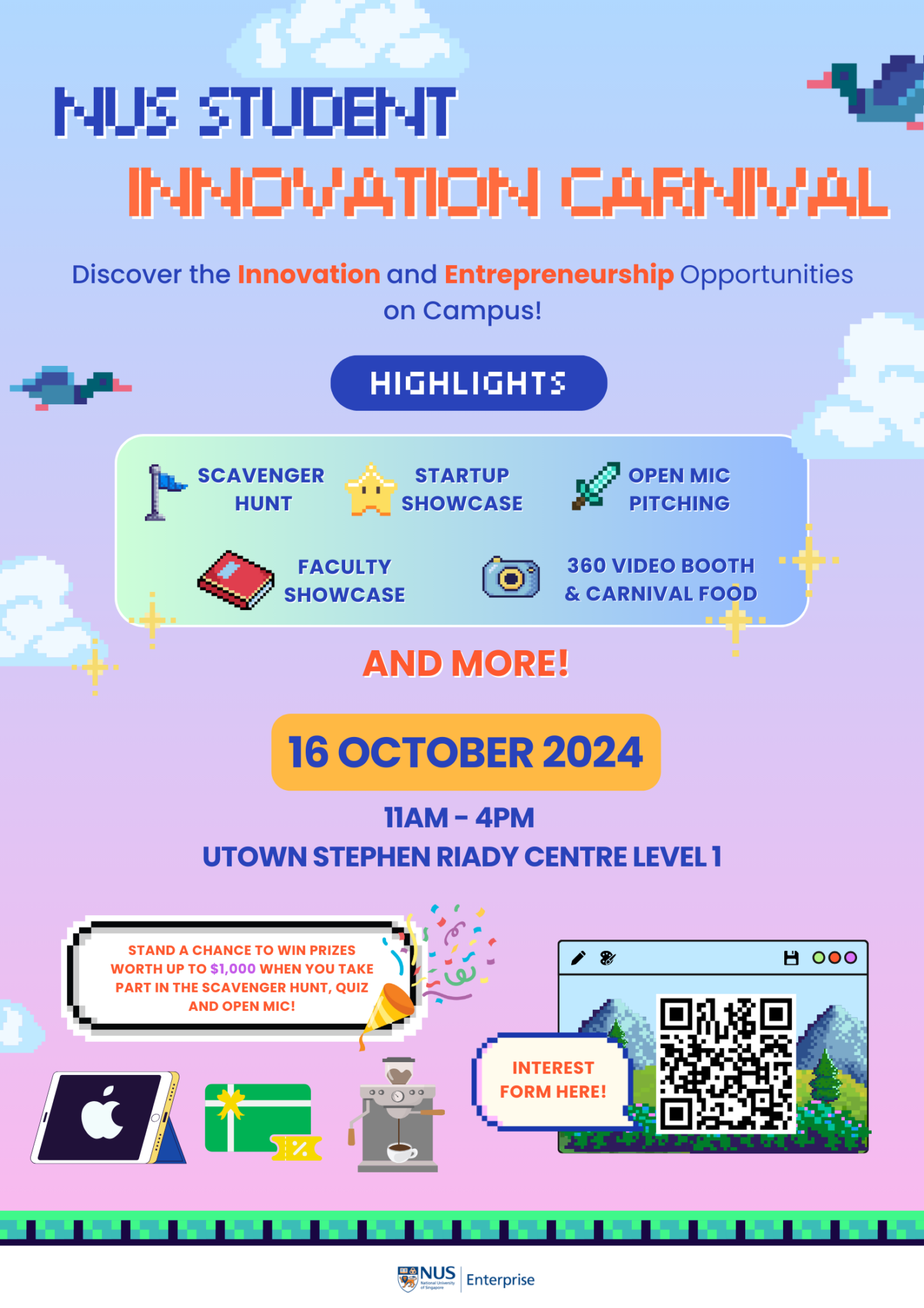 NUS Student Innovation Carnival 2024 - NUS Enterprise